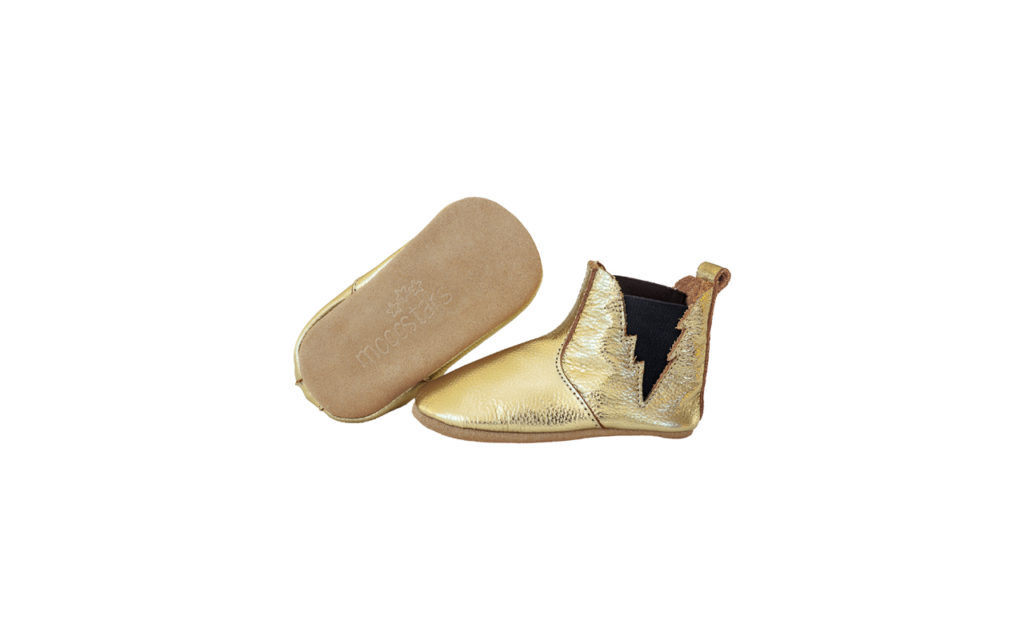 Gold Chelsea Boots | Zeus